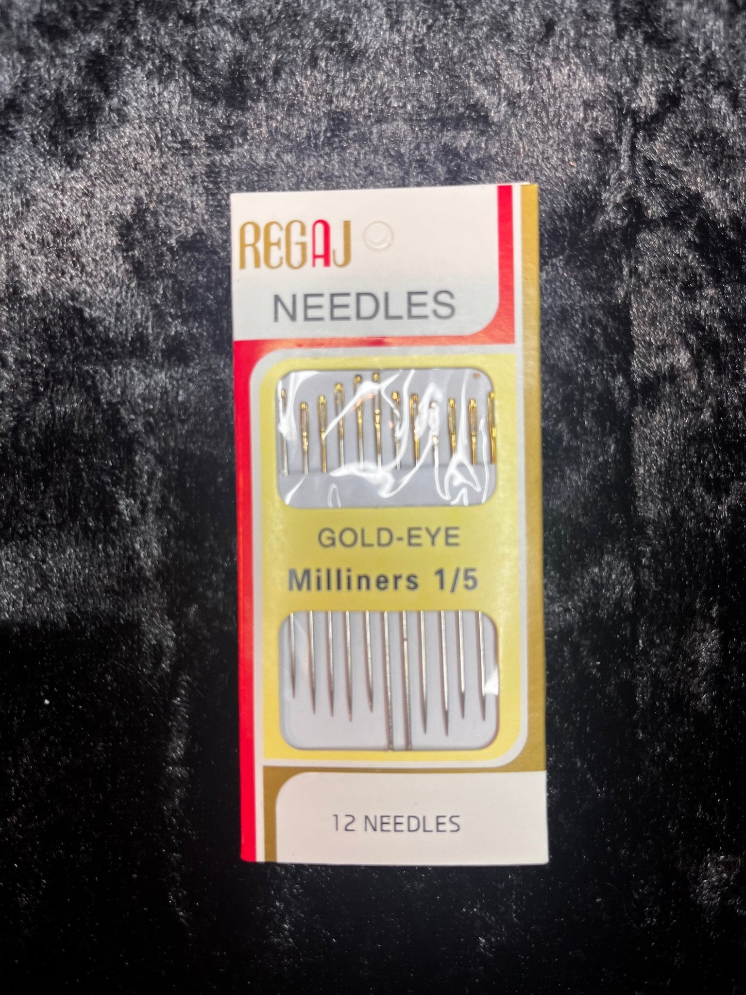 Milliners Needles Gold-Eye Size 1/5 – 12 Needles – Maple Grove Needleworks